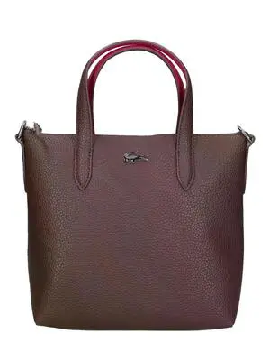 Lacoste Logo-plaque Tote Bag - Red