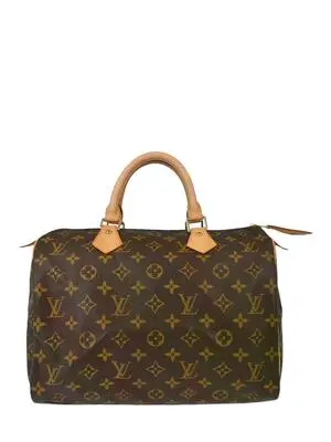 LOUIS VUITTON 30 Speedy Monogram Handbag - Brown