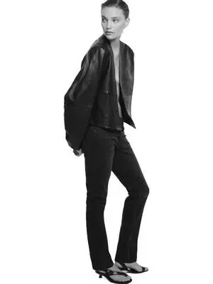 H&M Skinny Regular-waist Jeans - Denim Black