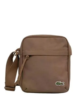 Lacoste Neocroc Logo-patch Zip-fastening Belt Bag - Brown