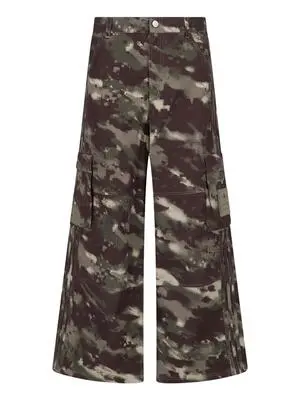 Adidas Wide Cargo Trousers - Multi