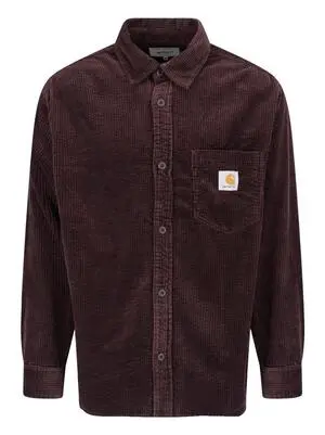 Carhartt Work In Progress Shirt "loyde" Brown