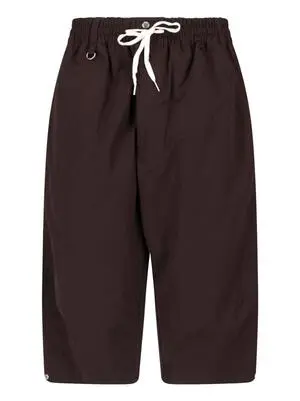 Y3 X Wales Bonner Sweatpants - Brown