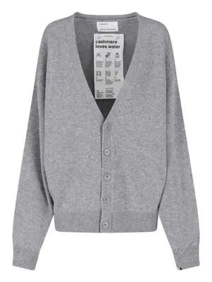 Extreme Cashmere Cashmere Cardigan "jonah - Gray