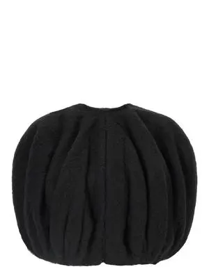 Rick Owens Temple Bubble Cropped' Cape - Black