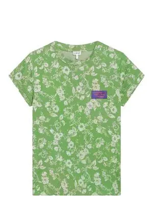 Loewe X Cosima Von Bonin Small-fit T-shirt In Cotton - Green