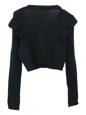 MIU MIU 2019 Ruffle-trim Cardigan
