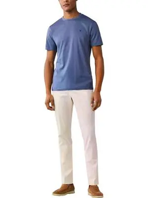 HACKETT Logo-embroidered T-shirt