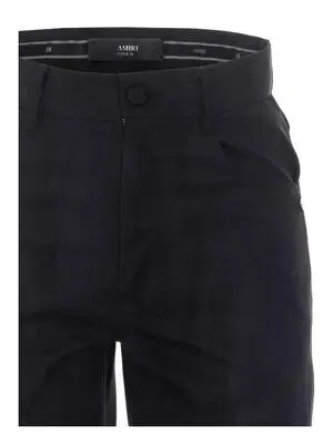 Amiri Logo-patch Trousers - Black