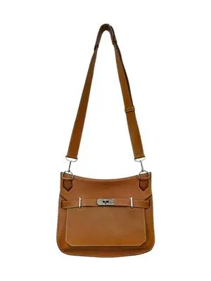 Hermès 2014 Jypsiere 31 Leather Shoulder Bag - Brown