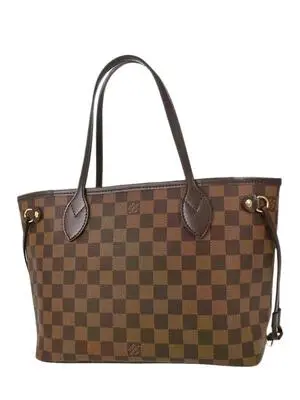LOUIS VUITTON Pm Neverfull Damier Tote Bag - Brown