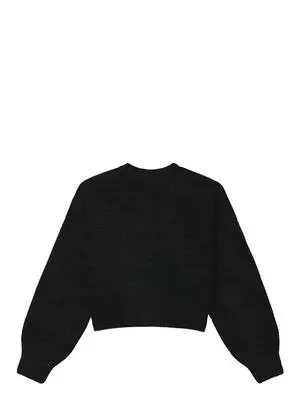 MUSIUM DIV. Button-detail Intarsia-knit Sweater