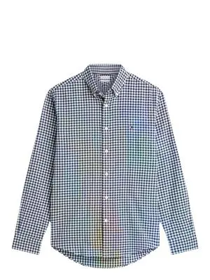 Tommy Hilfiger Gingham-check Button-down Shirt - Blue