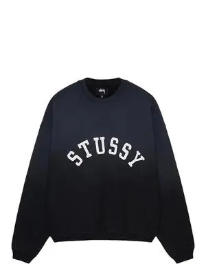 StÜssy Oversized Logo Sweater - Black