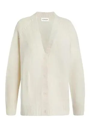 P.A.R.O.S.H V-neck Cable-knit Cardigan