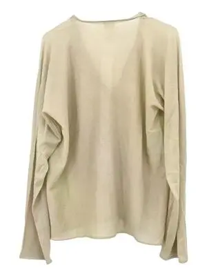 Hermès Sheer Long-sleeve Cardigan - Neutrals