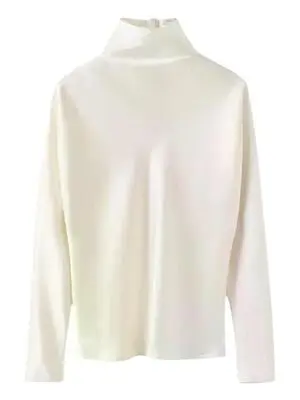 Almada Label Maddy High-neck Shirt Neutrals
