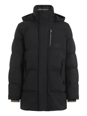 Paul Smith Hooded Coat - Black