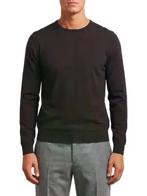 John Smedley Cherwell Fine-knit Sweater - Brown