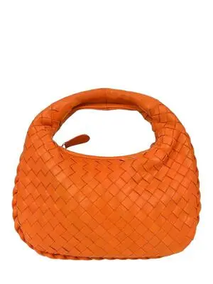 Bottega Veneta Intrecciato Handbag Orange