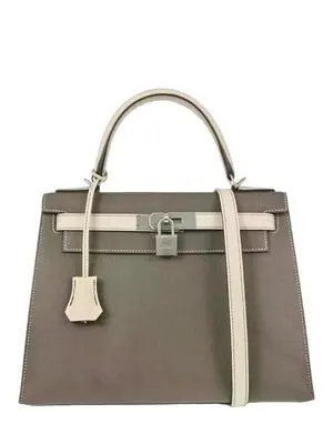 Hermès 2019 28 Kelly Sellier Tote Bag - Grey