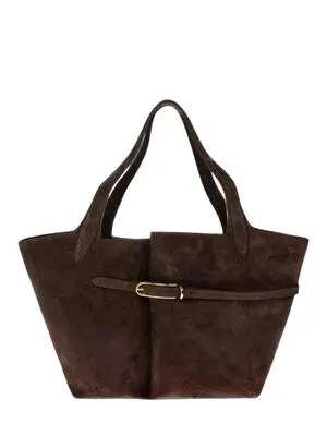 LIFFNER Buckle-detail Suede Tote Bag