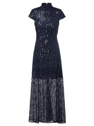 ROTATE BY BIRGER CHRISTENSEN Sequined Gown - Blue