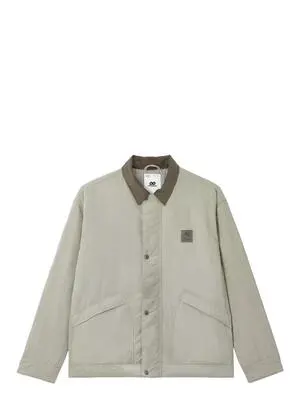 CHOCOOLATE Corduroy-collar Logo-patch Jacket