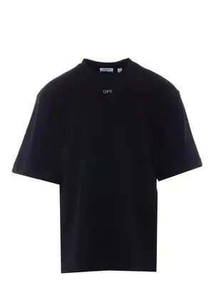 Off-White Negative Arrow Print T-shirt - Black