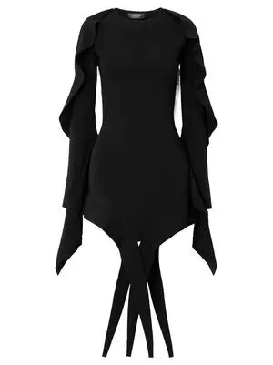 MUGLER Solid-color Dress - Black