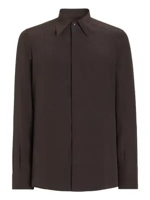 Dolce & Gabbana Dolce Gabbana Martini Long-sleeved Shirt - Brown