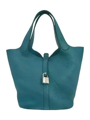 Hermès 2019 Mm Picotin Lock 22 Tote Bag - Blue