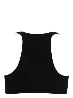 RICK OWENS Unhorny Square-neck Crop Top