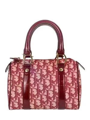 Dior Trotter Monogram Shoulder Bag - Red