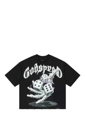 GODSPEED No Risk No Reward Graphic-print T-shirt - Black
