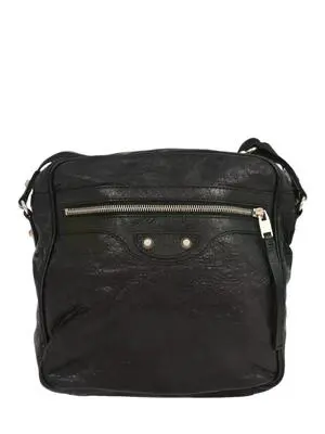 BALENCIAGA Daily Leather Shoulder Bag