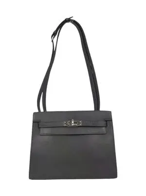 Hermès Kelly Danse Leather Shoulder Bag Black