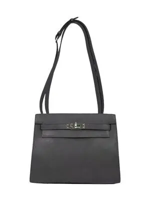 Hermès Kelly Danse Leather Shoulder Bag Black