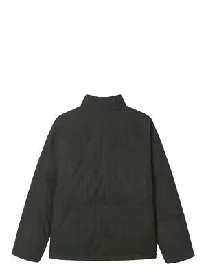 Izzue Quilted High-neck Jacket - Green