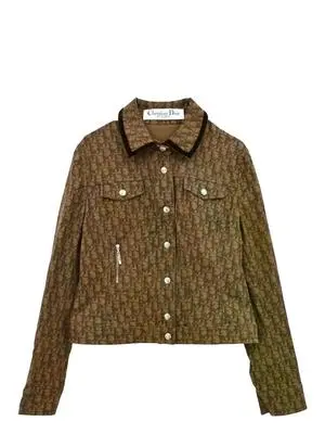 Dior 2005 Romantic Trotter Denim Jacket - Brown