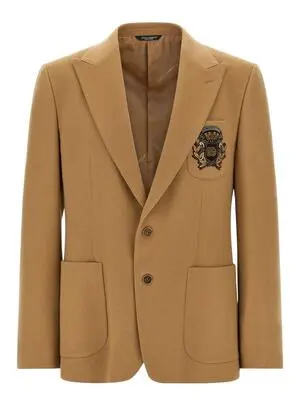 DOLCE & GABBANA Dolce  Gabbana Portofino Crest Blazer