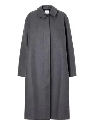 Studio Nicholson Ria Melton Wool-blend Coat - Gray