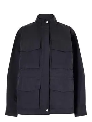 Studio Nicholson Vista Shell Drawstring Jacket - Black