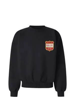 Rhude Filtaro Crest Print Sweatshirt - Black