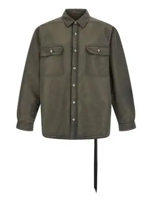 Rick Owens Jumbo Outershirt - Dark Gray
