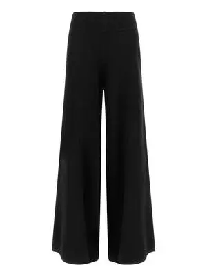 Rick Owens Ribbed-waist Trousers Black