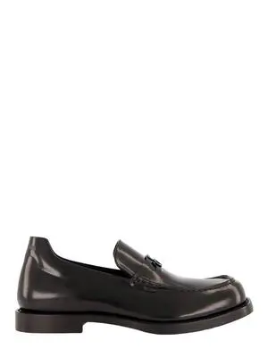 Balenciaga Comfy Square-toe Loafers - Black