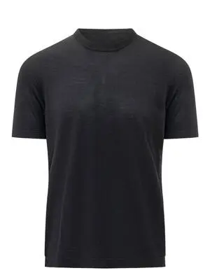 Zegna Trofeo 15mil15 Crew-neck T-shirt - Black