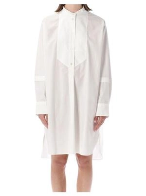 Studio Nicholson Long Sleeve Dress - White