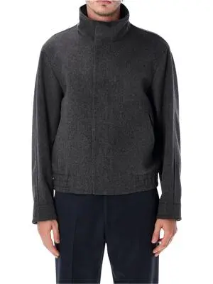 LARDINI Wool Aviator Jacket